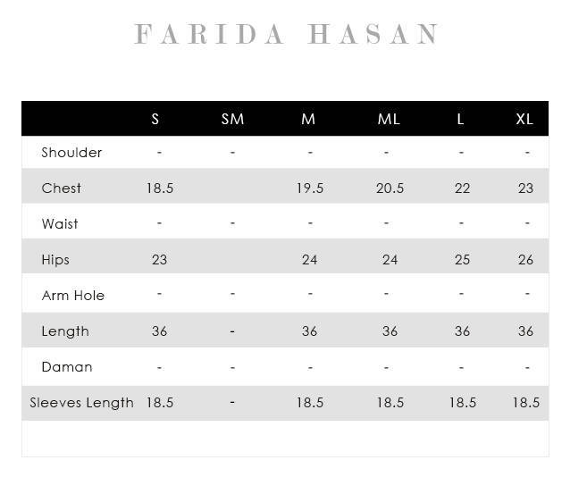 Black and White Chikan | Farida Hasan
